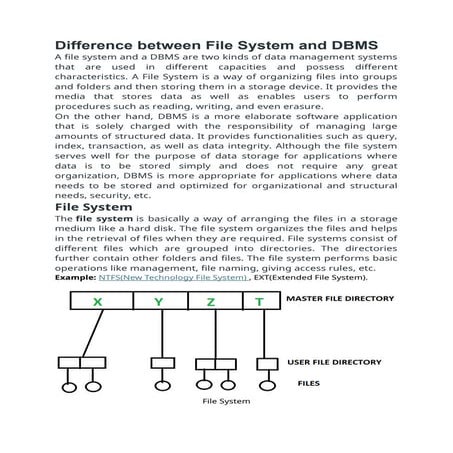 2. File system Vs a Data Base Management System.docx