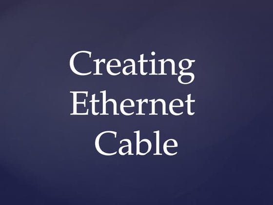 TLE 10 (ICT): LAN Cabling | PPTX | Computer Networking | Computing