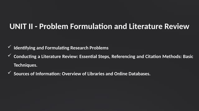 CHAPTER 2 - RRL - Practical Research 2 - SHS | PPTX
