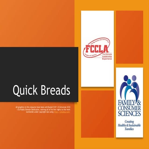 Quick Breads PPT- Biscuit and Muffin Method | PPTX