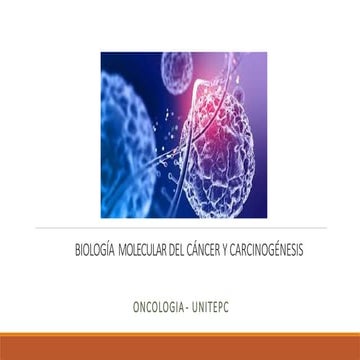 2. BIOLOGIA MOLECULAR CANCER Y CARCINOGENOS.pptx