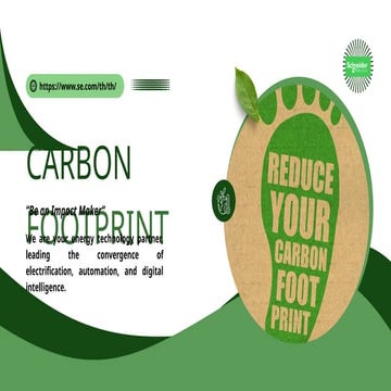 Cutting Your Carbon Footprint Starts With Understanding It | PPTX