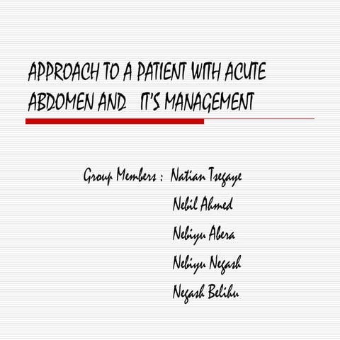 2.Approach to apatient with acute abdomen.ppt