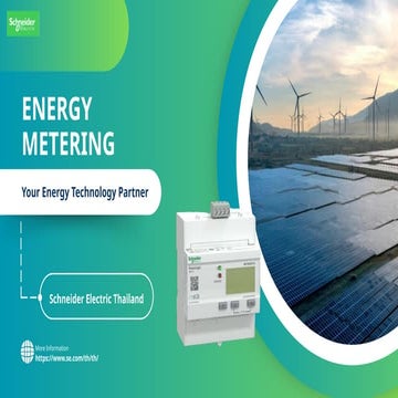 Energy Metering for Accurate Power Insights | PPTX