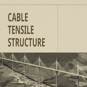 Cable stayed bridge | PPTX