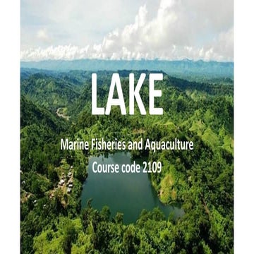 2. LAKE.pptx.pdf different types & classification | PDF