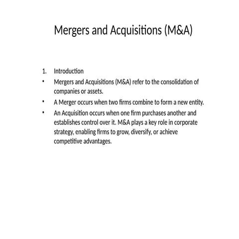 Marger and aquisition Marger and aquisition.pptx