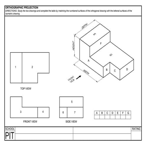 Drawing for industrial drawing techniques | PDF