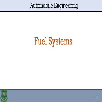 2. Fuel Systems in inter combustion engine.pptx