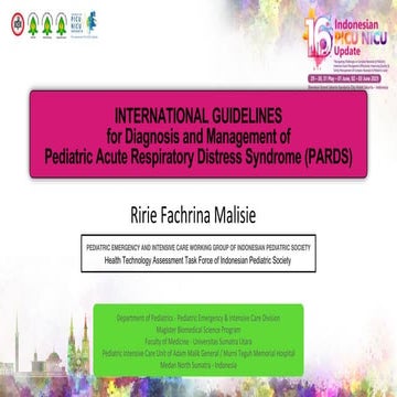 International Guidelines for Diagnosis and Management of Pediatric ...