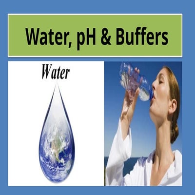Biochemistry BIOLOGICAL-BUFFER-SYSTEMS. | PDF