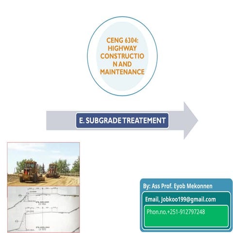 Advanced Subgrade Treatment Techniques for Highway Construction and ...