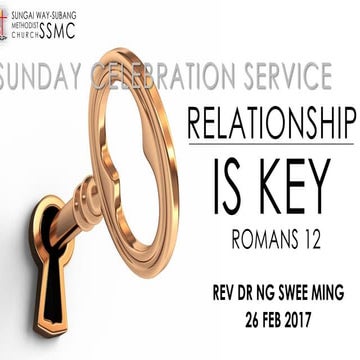 2 26 relationship is key roms 12 final | PDF
