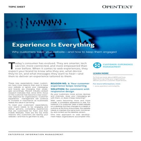 Experience is Everything | PDF