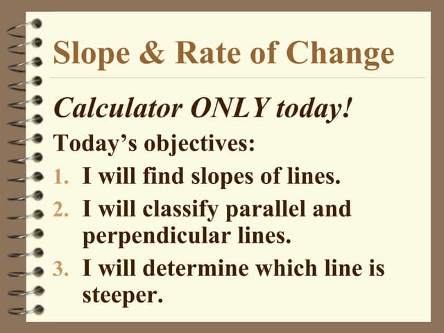 Slope power point grade 8 | PPTX
