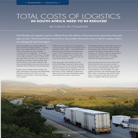 Supply Chain Optimization with TSC | PPTX