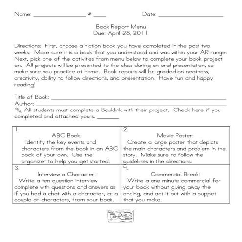 2 3 book report | PDF