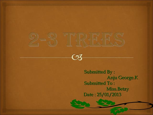 Discrete Mathematics - Trees | PPTX