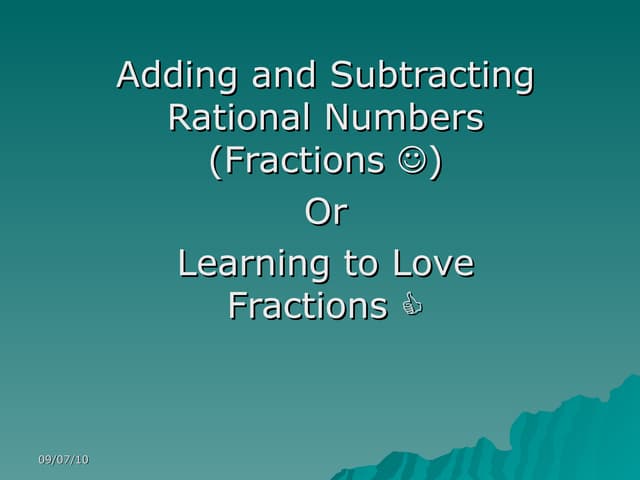 2 4 And 2 5 Rationals PPT 2-4-and-2-5-rationals-ppt
