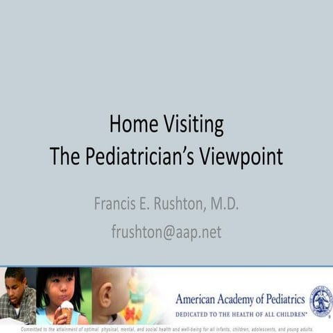 Linkages: South Carolina Pediatric Medical Home and Home Visting | PPT
