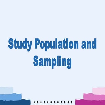 2-5-Study-Population-and-Sampling.pptxxs | PPTX