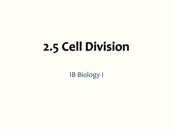 Life Sciences Grade10, Cell Division: Mitosis (and cancer) | PPTX ...