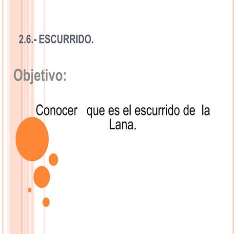 2.6. Escurrido | PPTX