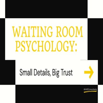 How Waiting Room Design Shapes Patient Trust in Hospitals | PDF
