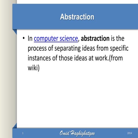 java SE tutorial second session | PPT