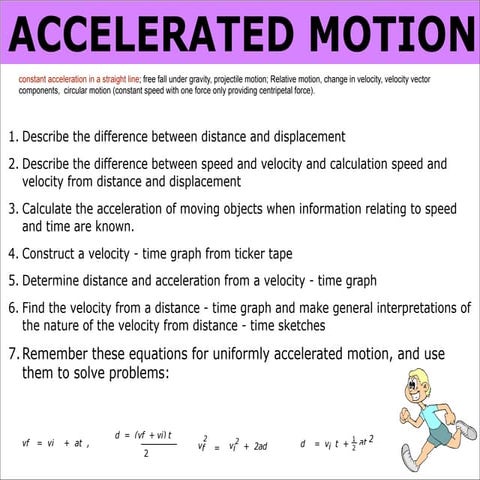 2 - Accelerated motion | PDF | Geography | Science