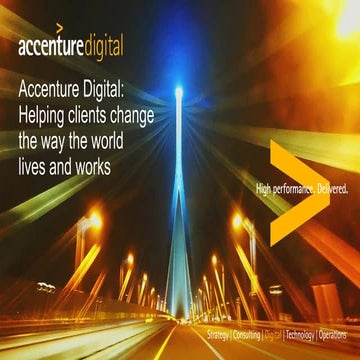 Accenture - case study | PPTX