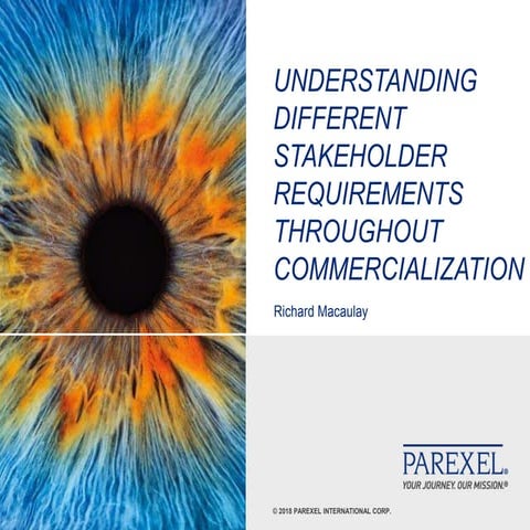 Understanding Different Stakeholder Requirements Throughout ...