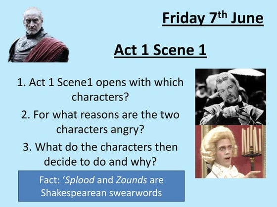 Othello Study Notes - Scene by Scene | PDF