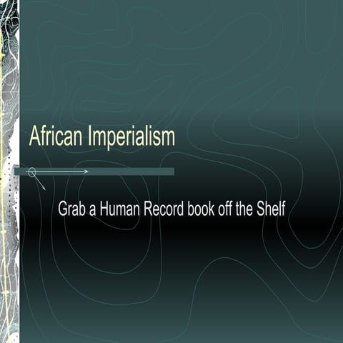 2. African Imperialism | PPT