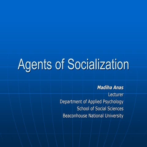 2-agents-of-socialization.ppt