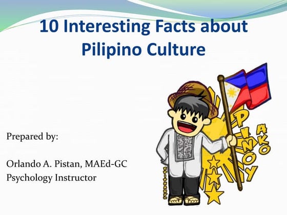 introduction the Philippines culture PPT | PPTX | Music | Entertainment