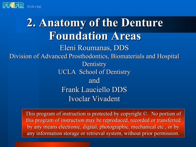 anatomy-for-complete-denture | PDF