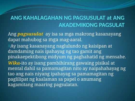 Pagsulat sa Piling Larangan (Lesson 1).pptx