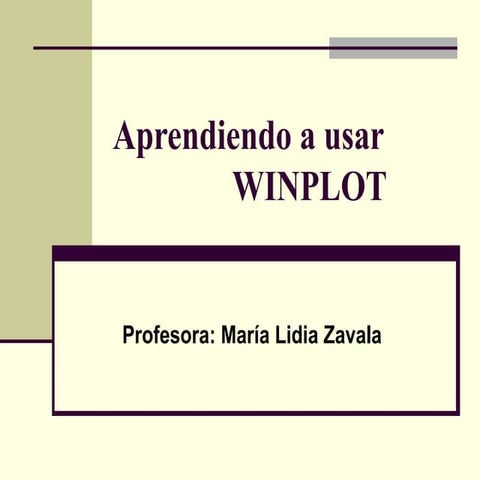 Winplot | PPT