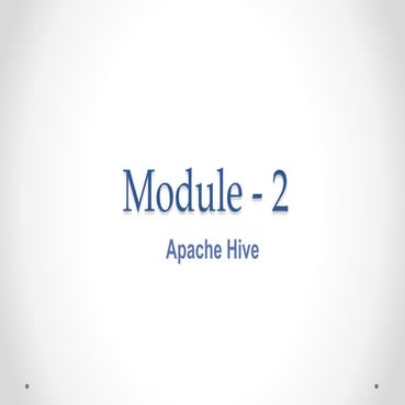 2 Bda Module 2 Apache Hive Ppt 0483