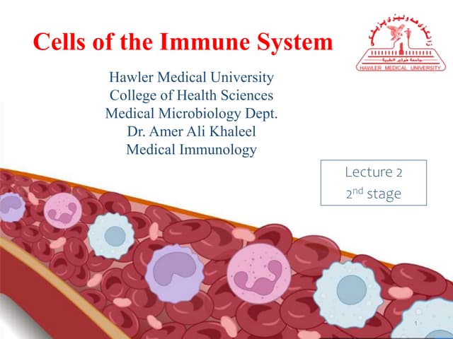 Cells of the immune system | PPTX