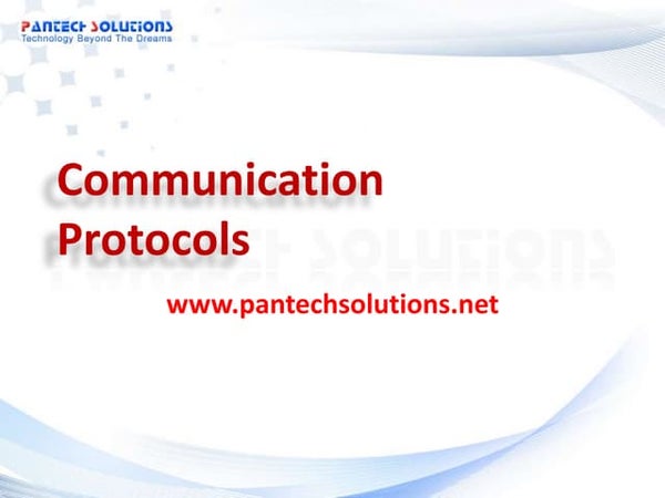 Communication Interface Of The Embedded Systems 4380