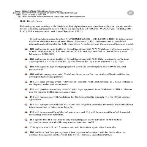 2 re confirmation request of draft agreement details-4 | PDF
