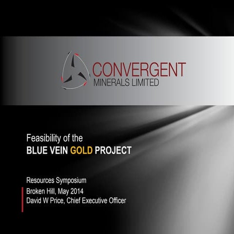 Convergent Minerals | ASX:CVG | RIS2014 Broken Hill Investor ...