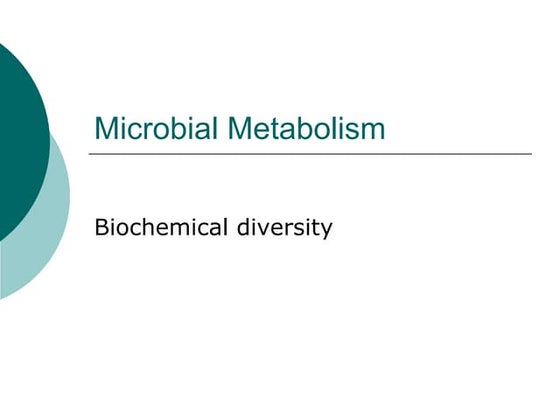 Diversity Of Microbial Metabolism Microbial Biodiversity And Plant