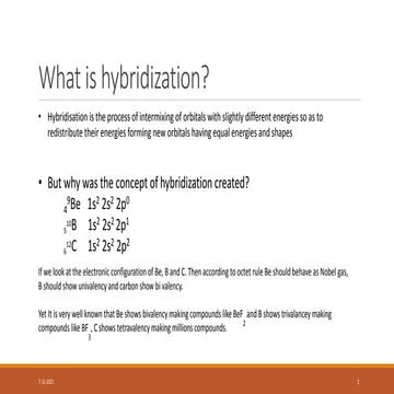 Hybridization-2 | PPTX