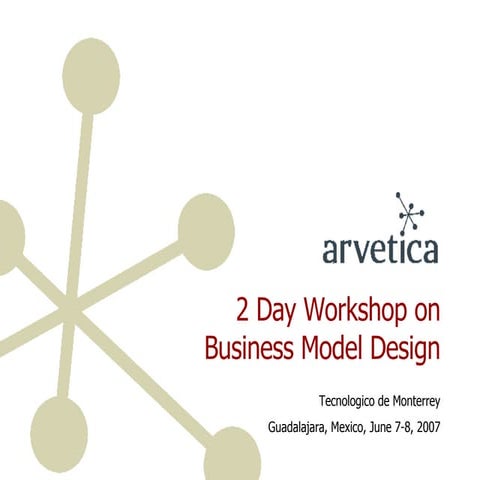 2 Day Workshop on Business Model Design | PPT