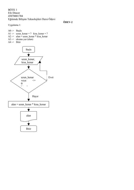 Algoritma Ödevi 3 | DOC