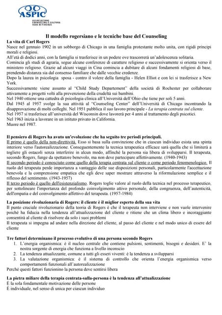 Programma caregiver laboratori | PPT