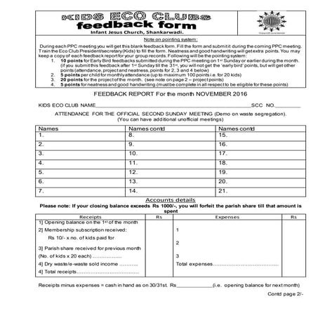 Environment rally entry form | DOCX